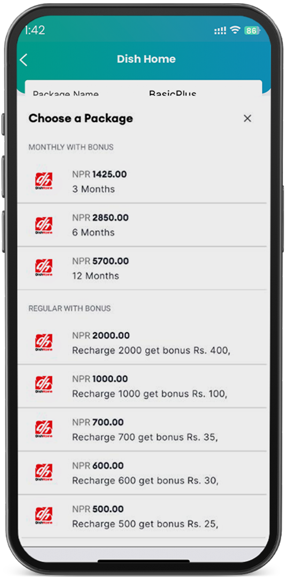 Dish Home TV को Recharge - मोबाइल बैंकिङ्गबाटै बिना कुनै झन्झट रिचार्ज ...